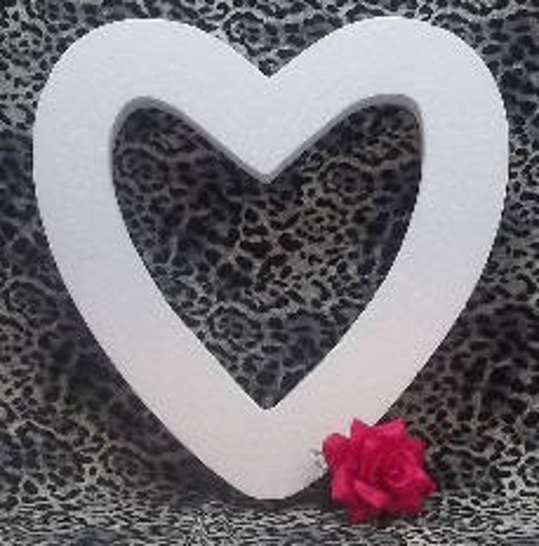 EPS Styrofoam OPEN HEART Size 16" or 18" X 2" - Etsy