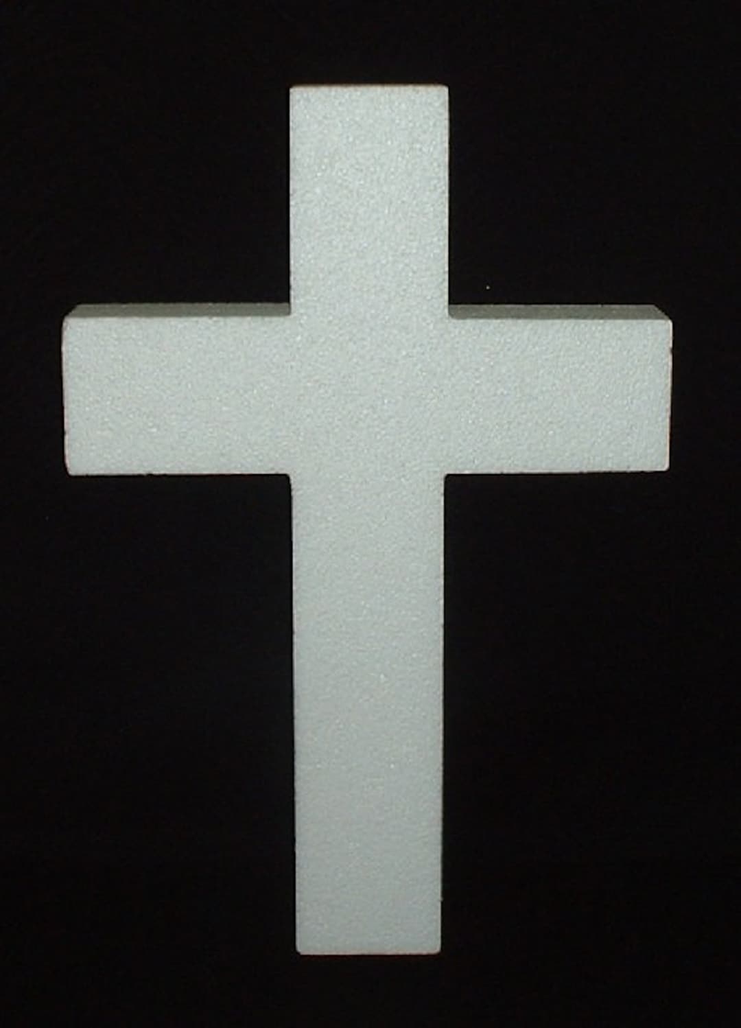 EPS Styrofoam CROSS 18"x12"x2" Sympathy, Floral, Craft, Cemetery ...
