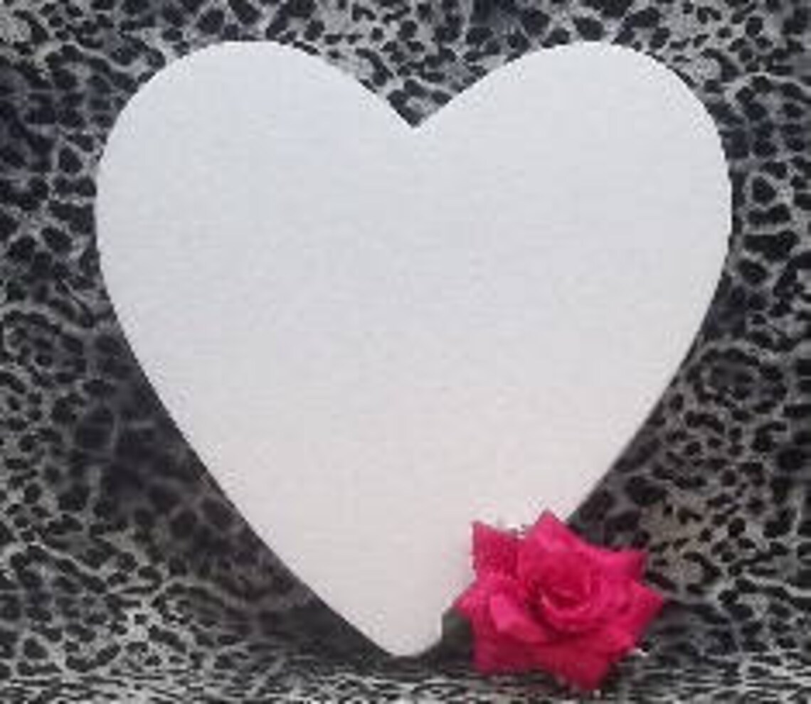 10 PC Set EPS Styrofoam HEARTS 10 or 12 X 2 | Etsy