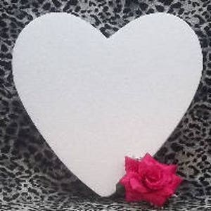 10 PC Set EPS Styrofoam HEARTS 10" or 12" X 2" - Etsy