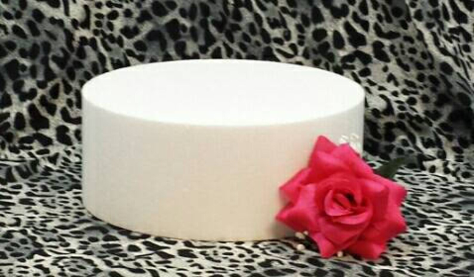 3 Pc Round Cake Dummy Set 4" Thick 6" 8" 10" EPS Foam, Wedding ...