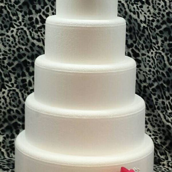 Faux Wedding Cake With Cutout - Etsy