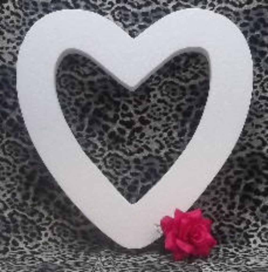 10 Pc EPS Styrofoam OPEN HEART 12 X 2 | Etsy