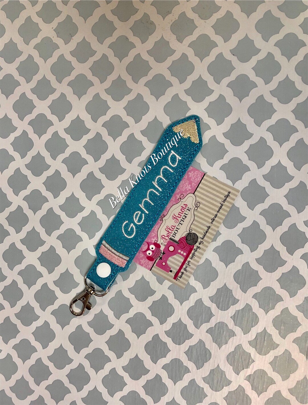 Personalized Pencil Backpack Name Tag, Back to School, Personalized ...