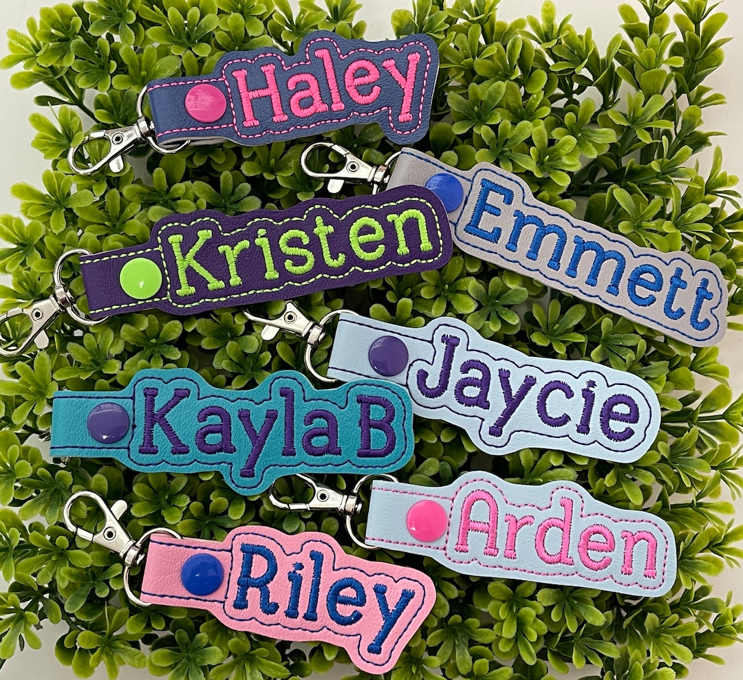 Backpack Name Tag, Personalized Luggage Tag, Personalized Name Tag ...