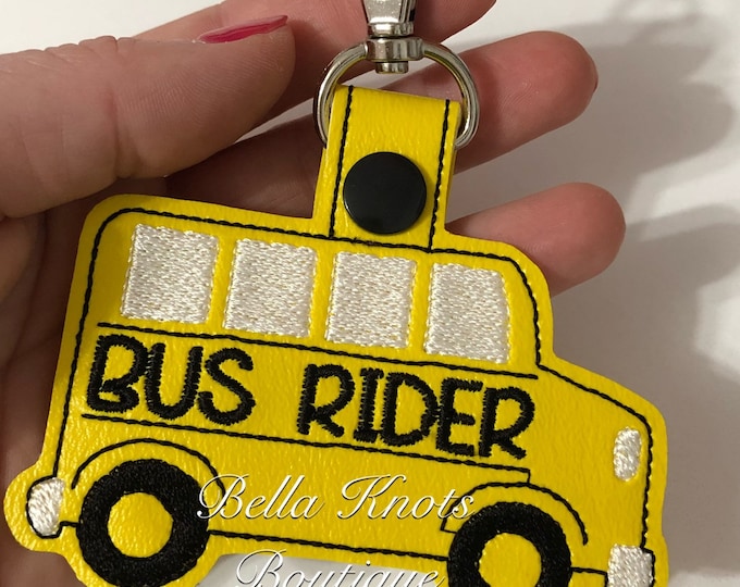 Bus Rider Backpack Tag, Personalized Tag, Backpack Bus Label, Backpack ...
