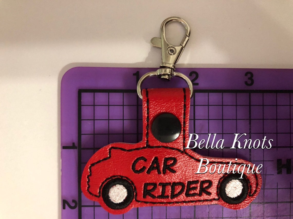 Car Rider Tag Car Rider Backpack Tag Car Rider Personalized - Etsy