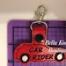 Car Rider Tag, Car Rider Backpack Tag, Car Rider, Personalized Name Tag ...