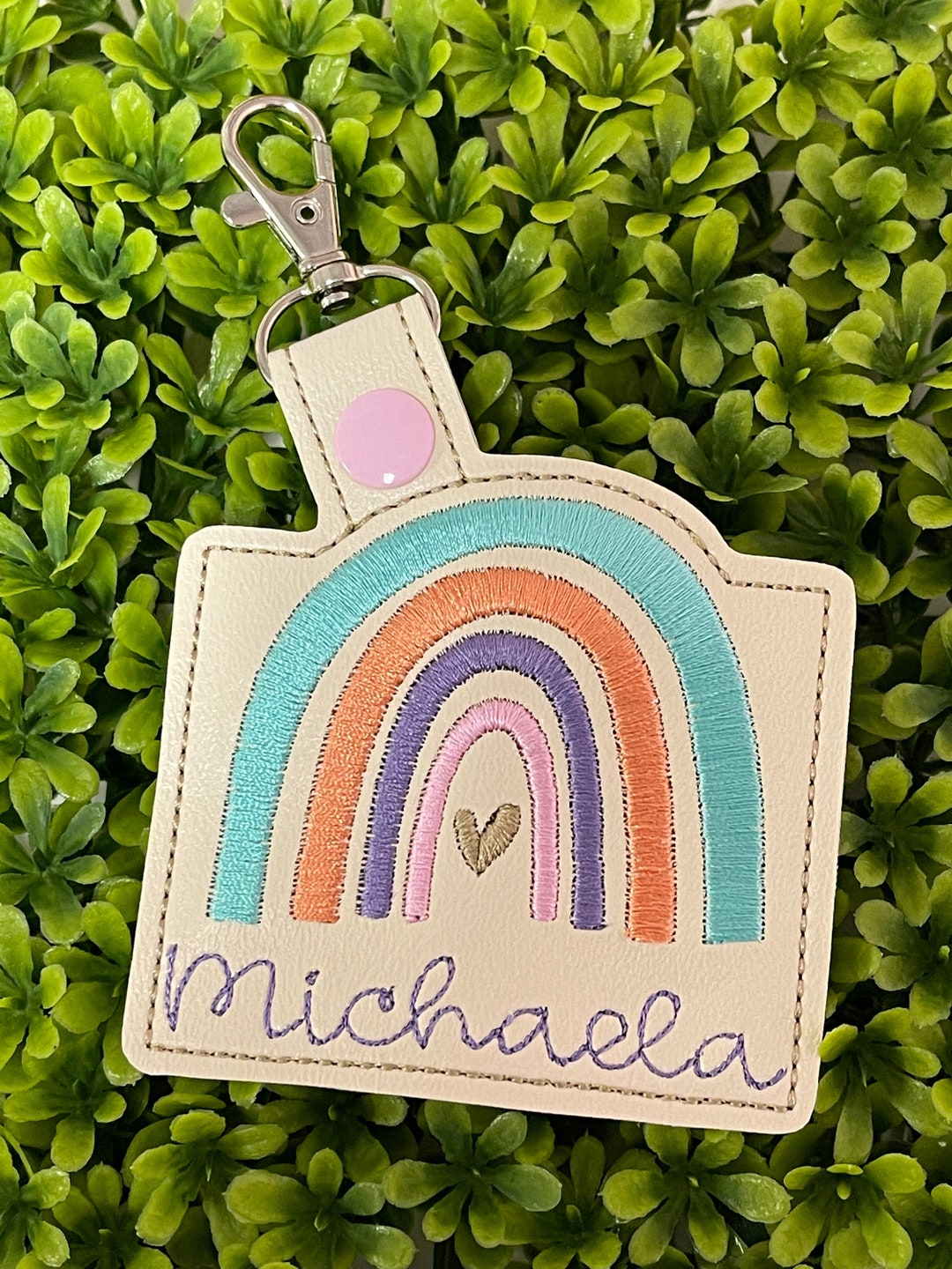 Rainbow Bag Tag, Rainbow Backpack Tag, Rainbow Luggage Tag, Dance Bag ...