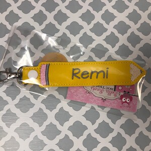 Personalized Name Tag, Personalized Back Pack Name Tag, Pencil Snap Tab ...
