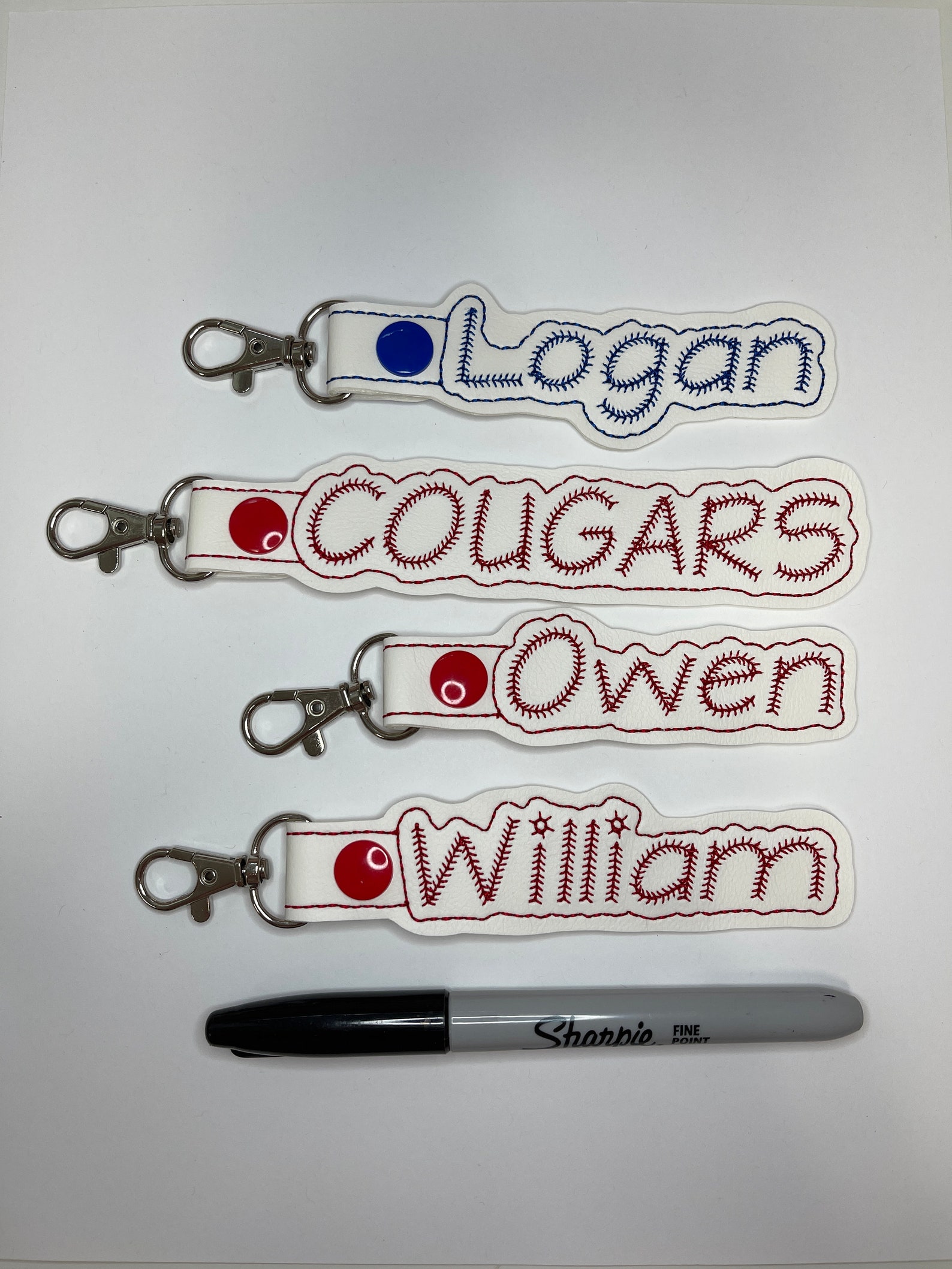 Personalized Name Tag Personalized Name Keychain - Etsy