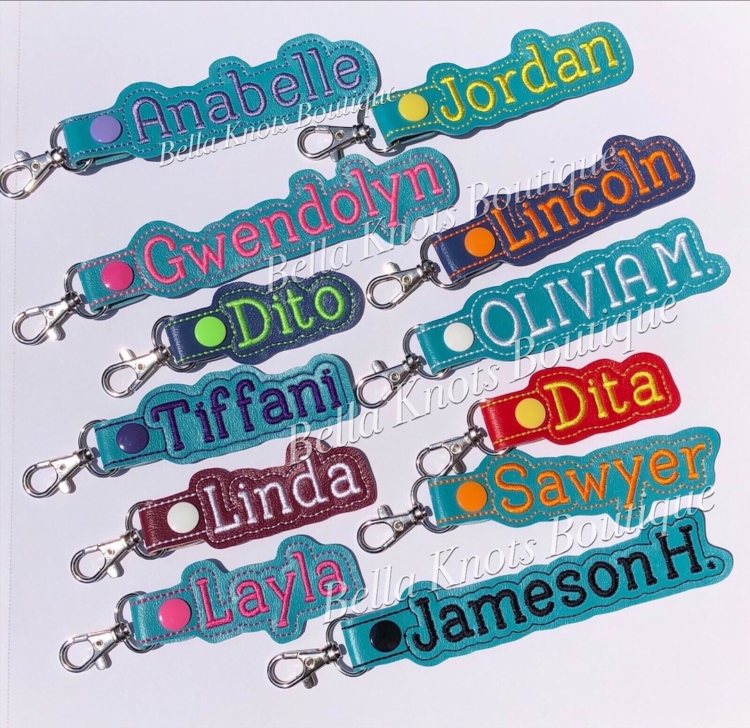Backpack Name Tag, Personalized Luggage Tag, Personalized Name Tag ...