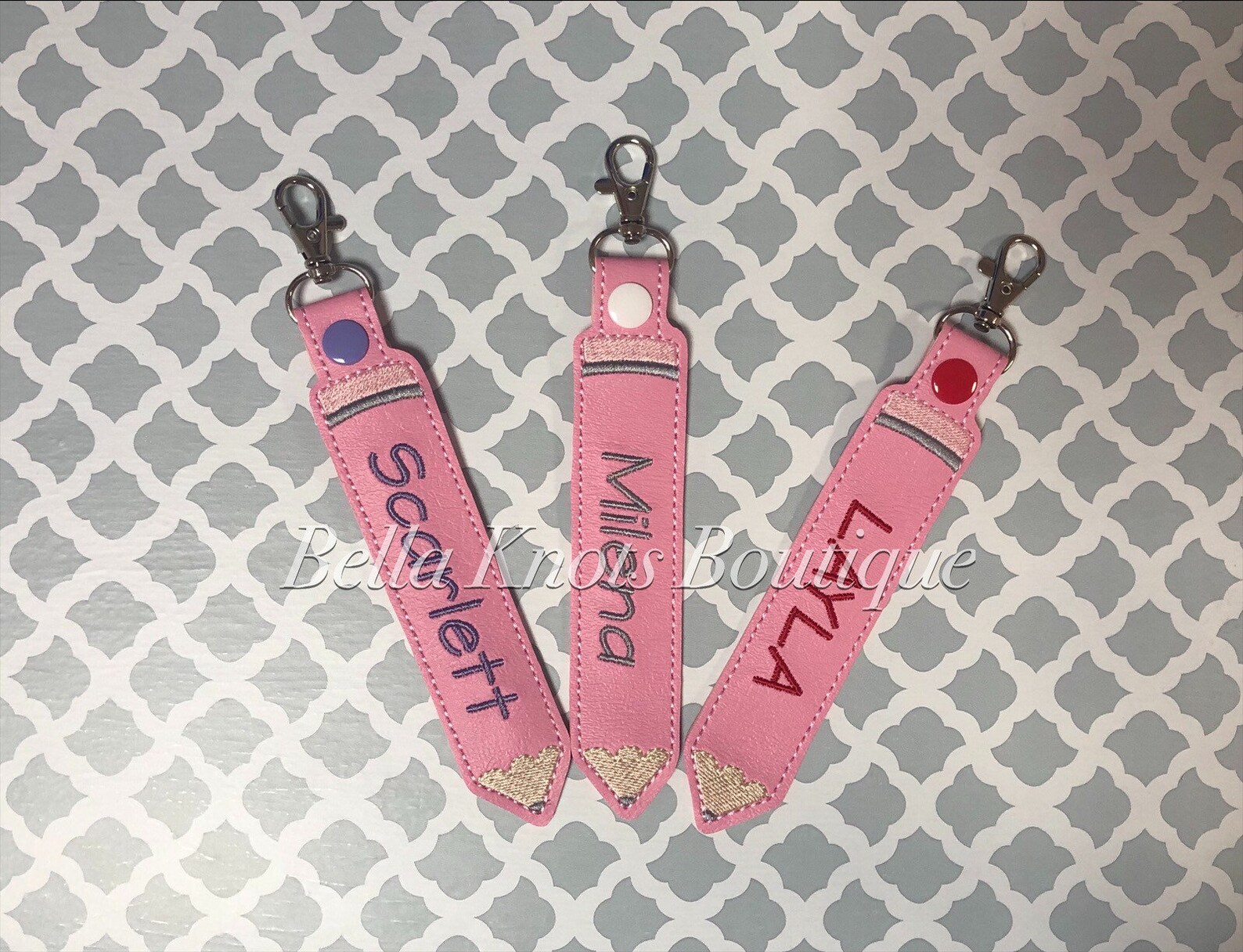 Personalized Name Tag Personalized Back Pack Name Tag Pencil - Etsy