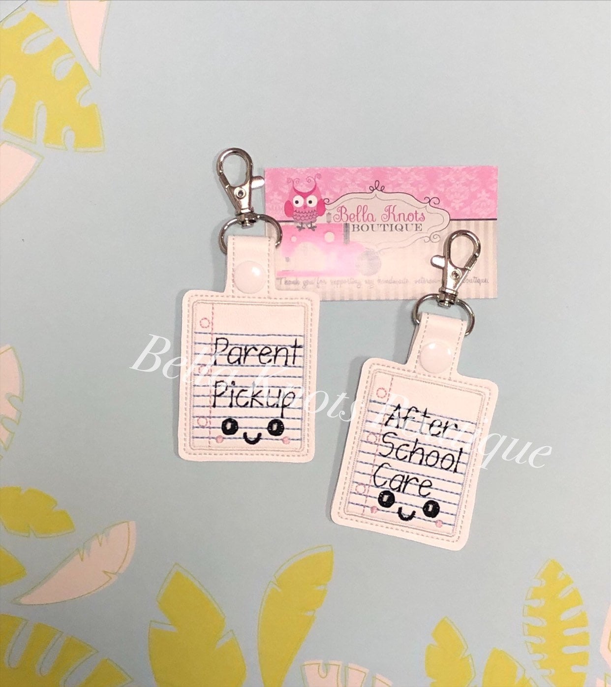 Notebook Zipper Pull, Back to School Zipper Pull, Backpack Tag, Back to ...