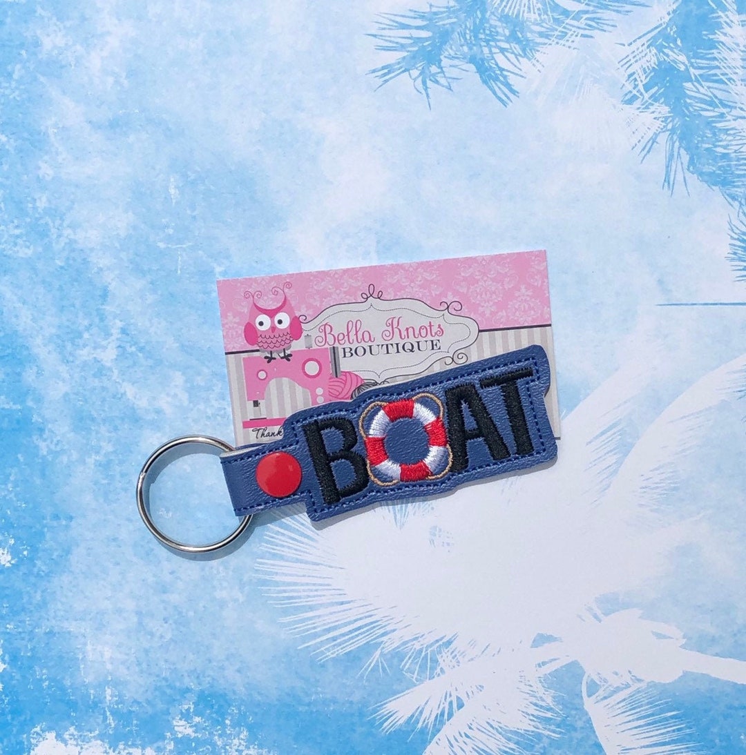 Boat Key Keychain, Boat Key Holder, Pool Party Gift, Pool Party Favor ...