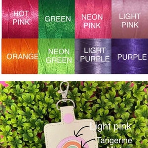 Boho Rainbow Badge Holder, Personalized ID Badge Holder, Card Case ...