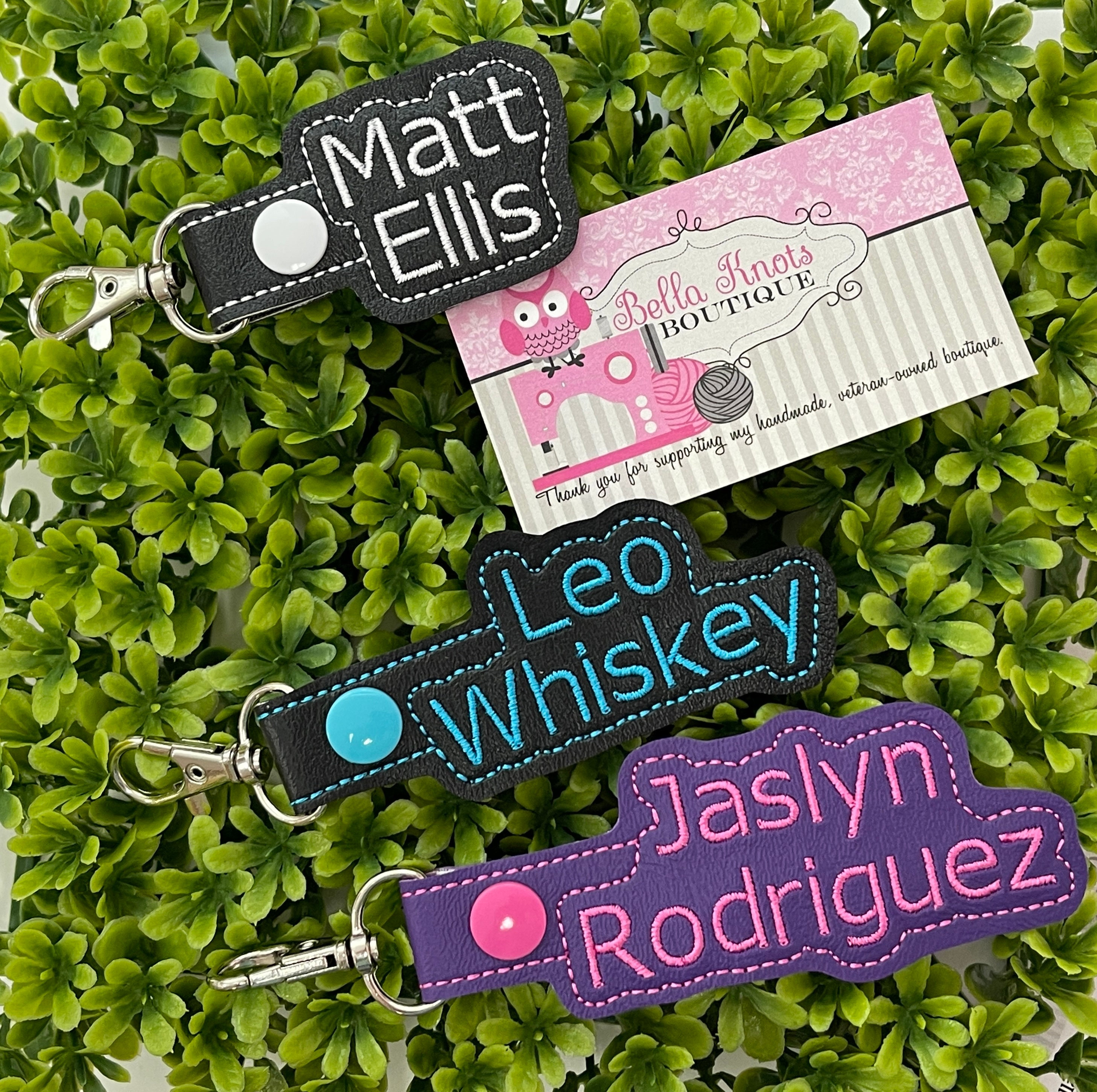 Personalized Name Tag for Backpack Luggage Lunchbox Two - Etsy
