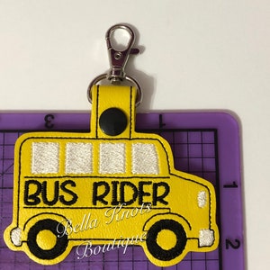 Bus Rider Backpack Tag, Personalized Tag, Backpack Bus Label, Backpack ...