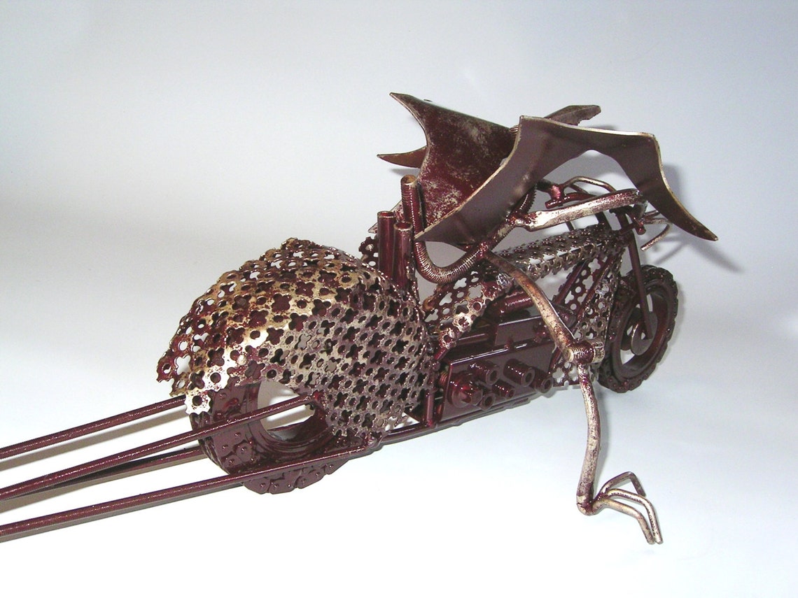 Drag Bike Drag Racing Engine Tuning Motorsport Petrol Gear Head Metal ...