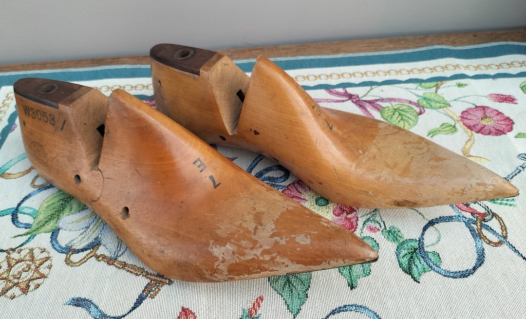Rare Vintage Wooden Winkle Picker Shoe Lasts - Etsy