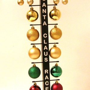 Drag Racing Startline Christmas Tree Santa Claus Raceway - Etsy