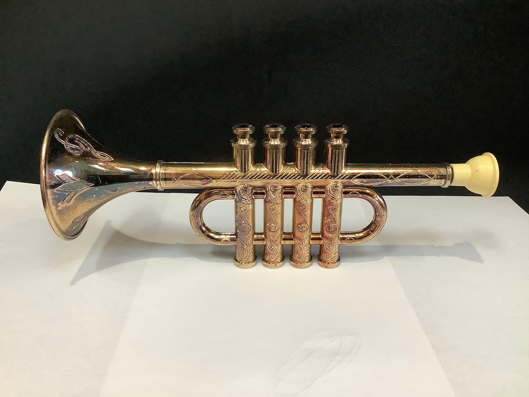 Rare Trumpet Proll-o-tone TOY Plastic Blow Horn - Etsy