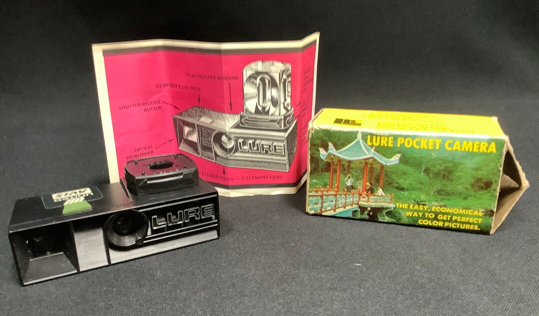 1973 Lure Pocket Camera Color Film - Etsy