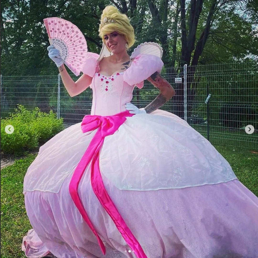 Lottie Cosplay, Costume Princess, Frog, Big Pink Puffy Dress - Etsy