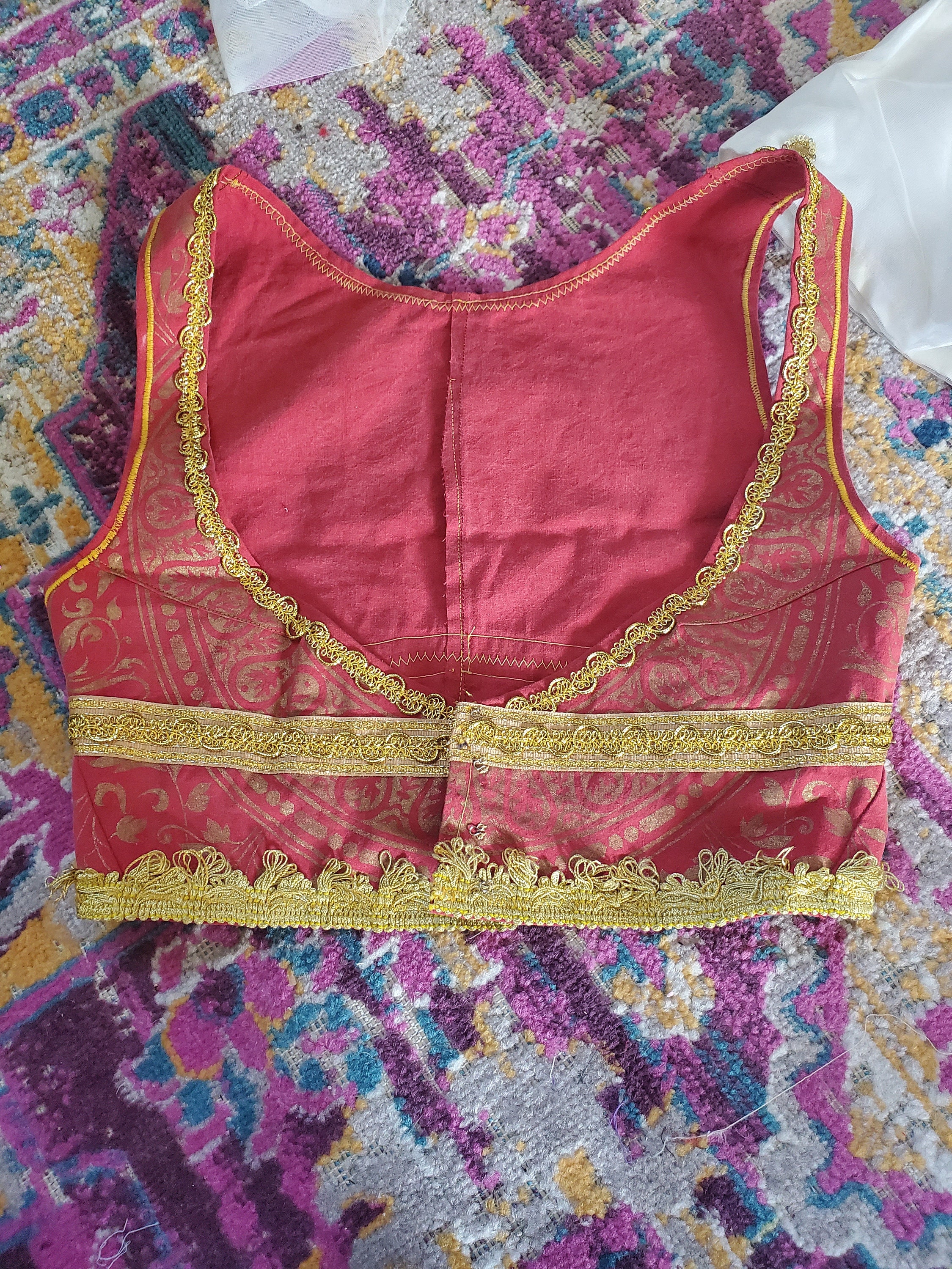 Dalia Costume, Indian Inspire Dress, Aladdin Cosplay, Disney Live ...