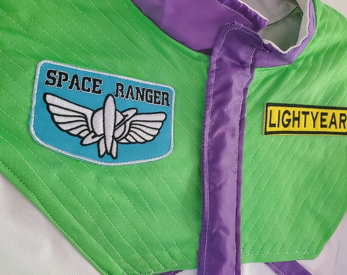 Buzz Lightyear Costume, Astronaut Suit, Disney Pixar Cosplay, Jumpsuit ...