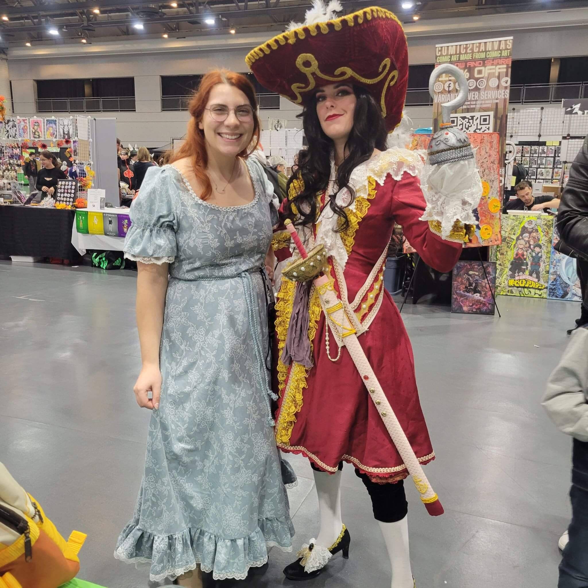 Captain Hook Cosplay, Costume Pirate, Red, Peter Pan - Etsy