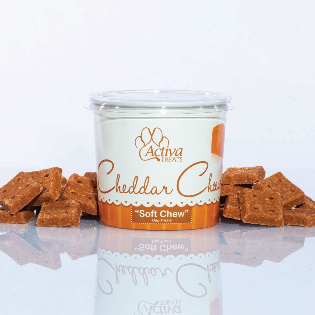 Cheddar Cheese Soft Chew Dog Treats - Etsy
