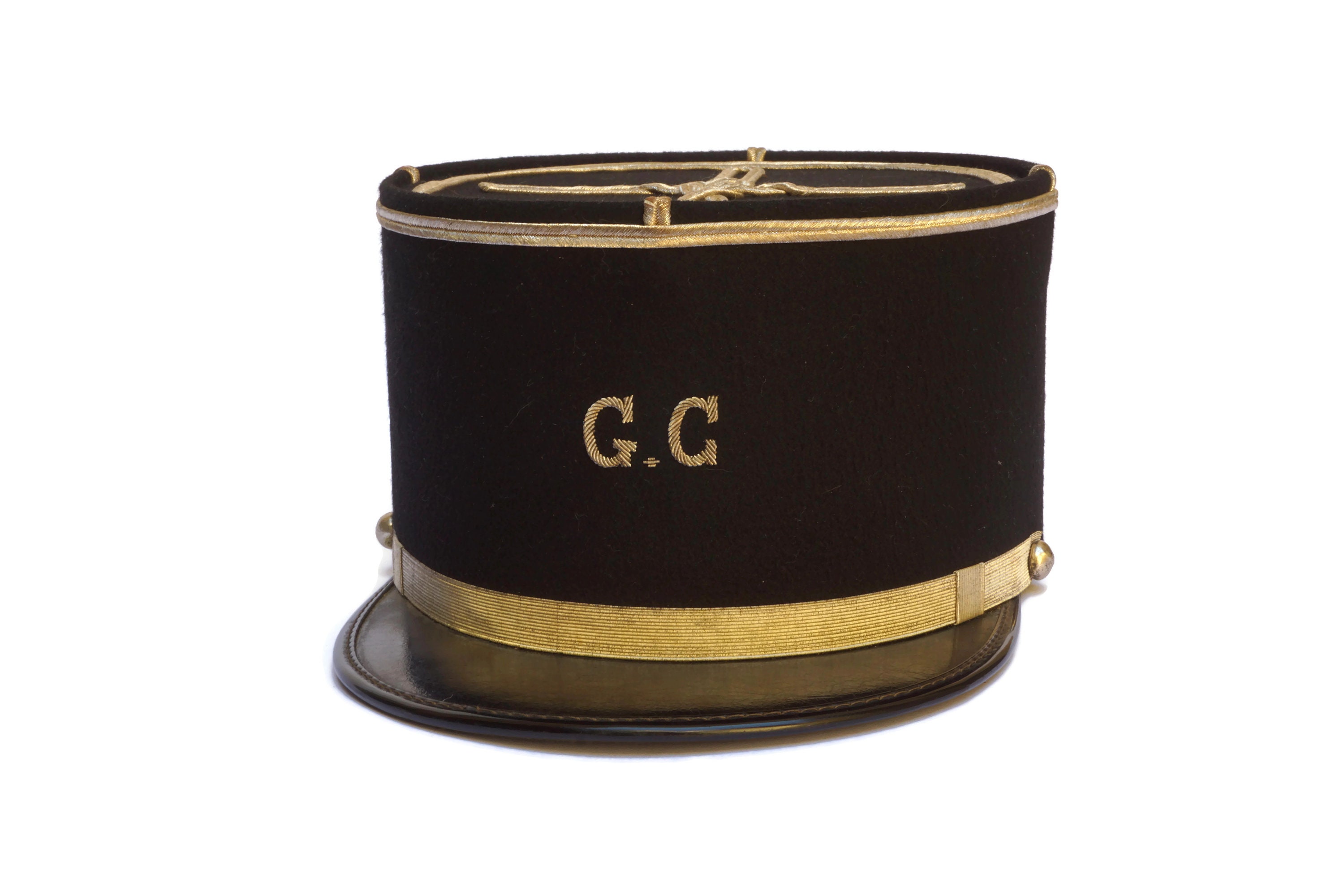 Vintage French Gendarme Hat Police Uniform Cap Garde Champetre Kepi Vintage French Gendarme Hat Police Uniform Cap Garde Champetre Kepi