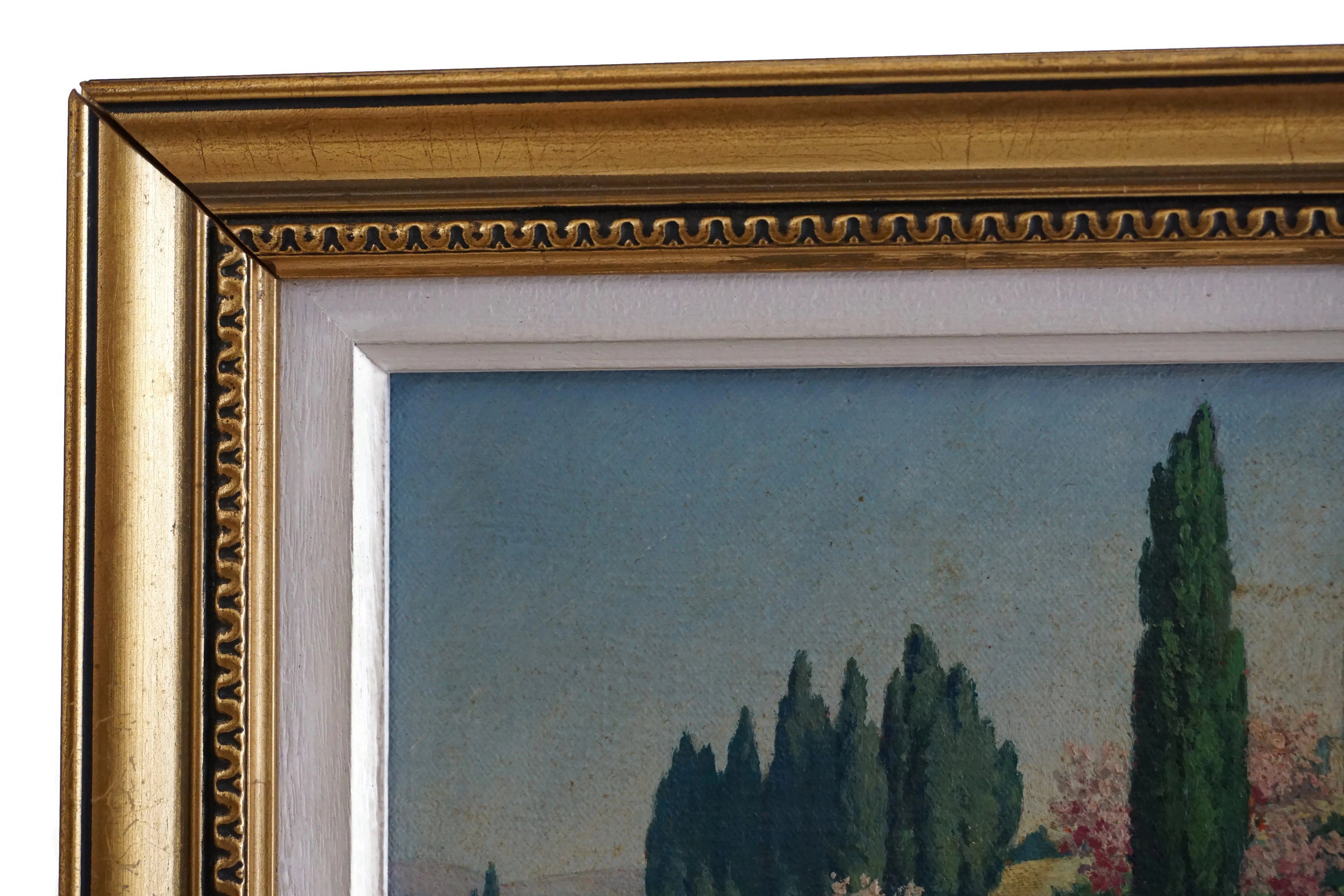 French Country Landscape Oil Painting, Original Signed Art, Provence ...