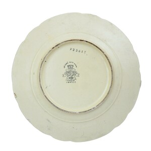 Art Deco Ceramic Plate With Hand Painted Cardinal Birds by - Etsy