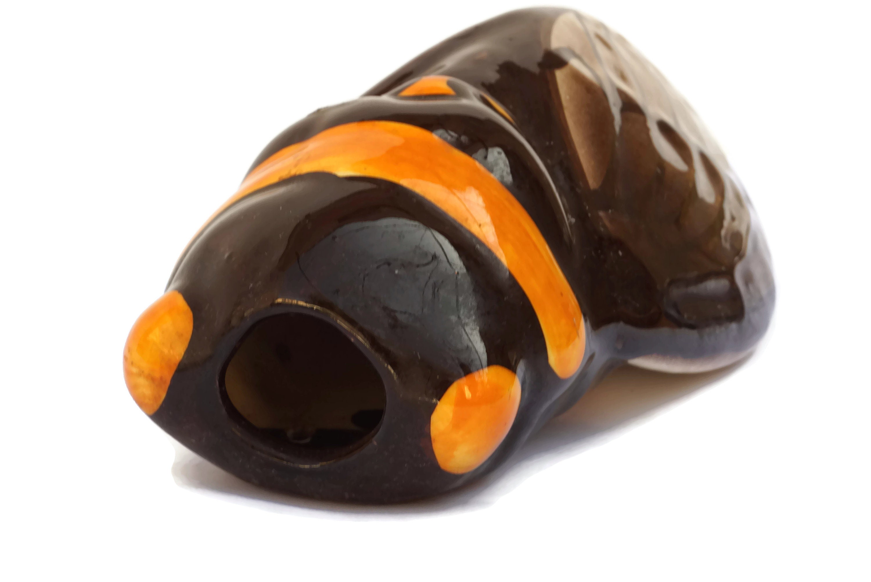 French Vintage Ceramic Cicada Vase, Wall Pocket Insect, Provence Garden ...