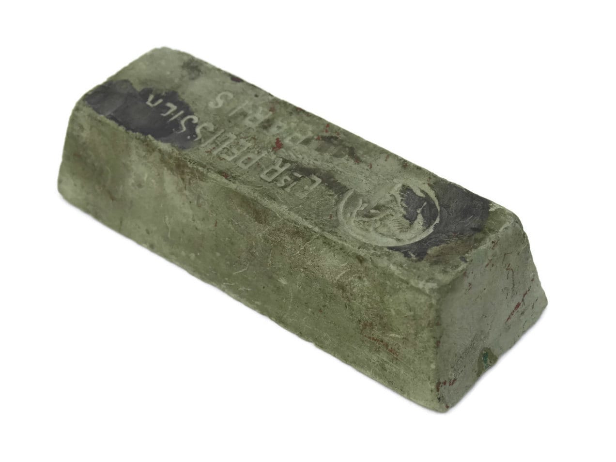 Gold Ingot Paperweight. Antique French Advertising Collectible.