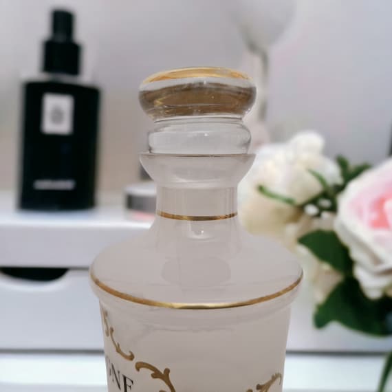 Antique French Cologne Bottle, Glass Perfume and Scen… - Gem