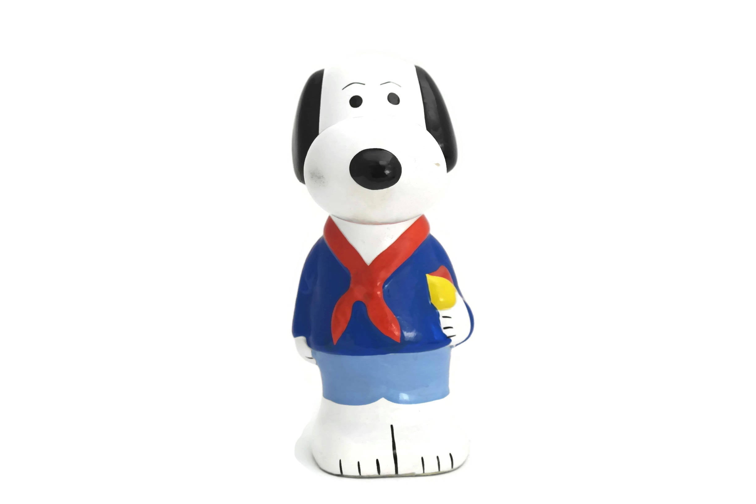 Vintage Snoopy Figurine Money Box, Gift for Scout, Ceramic Charlie ...