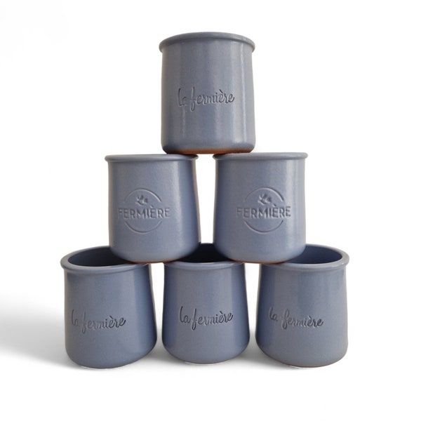 French Yogurt Jars - Etsy
