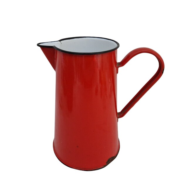 Enamel Pitcher - Etsy