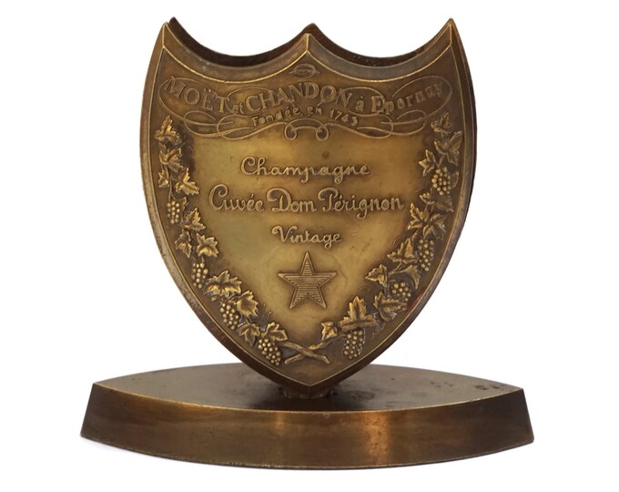 Dom Perignon Champagne Menu Holder by Moet and Chandon - Etsy