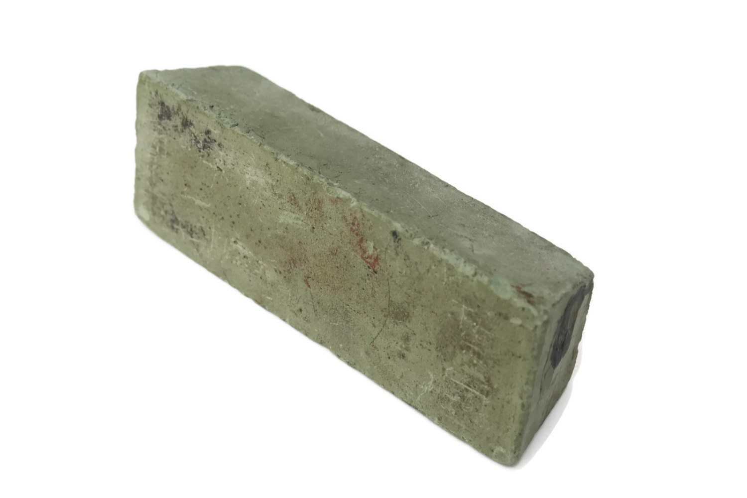 Gold Ingot Paperweight. Antique French Advertising Collectible.