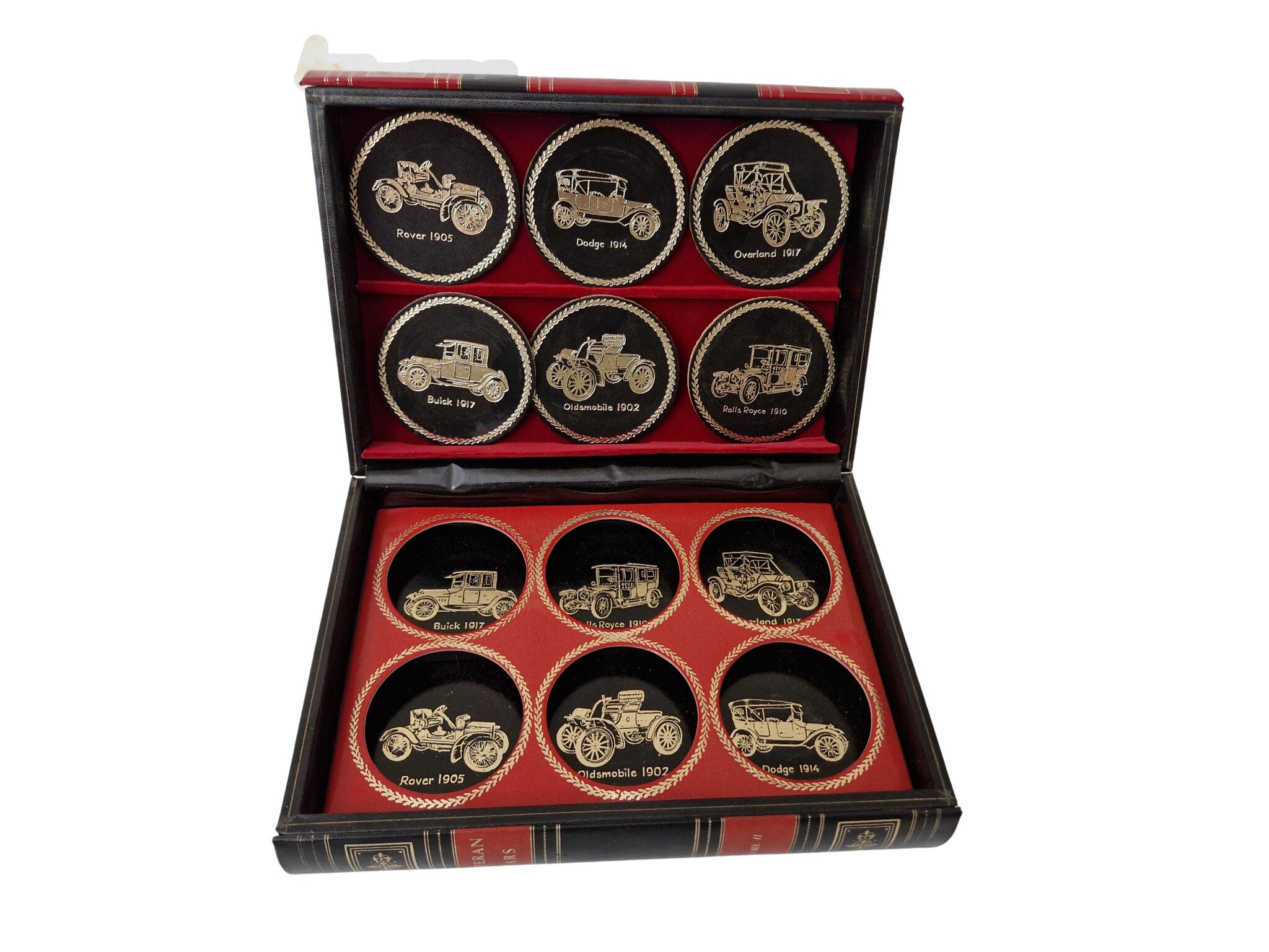 1970s Secret Book Bar Glasses And Coasters Set Philipp Of Sweden 1970s Secret Book Bar Glasses And Coasters Set Philipp Of Sweden