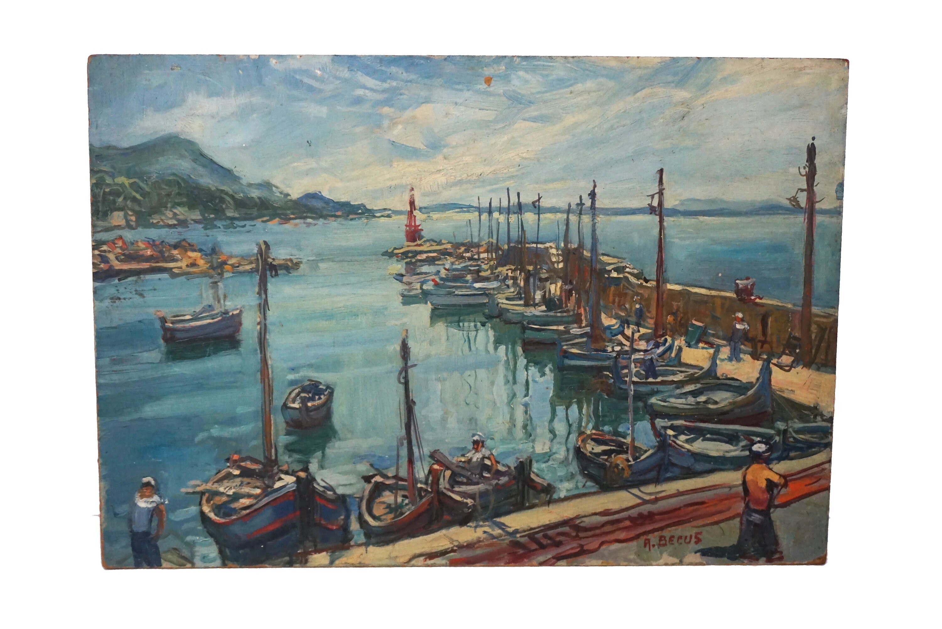 Port Painting Art