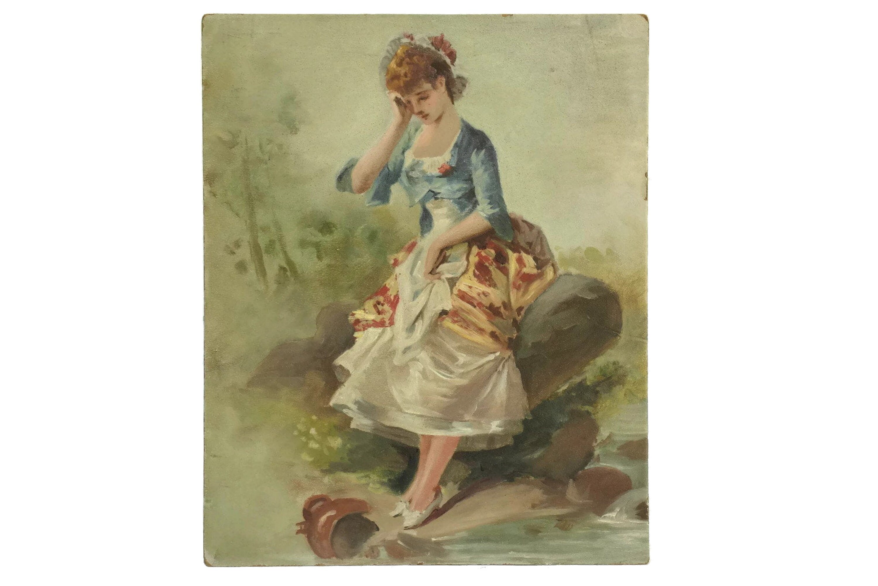 Rococo Painting Portrait