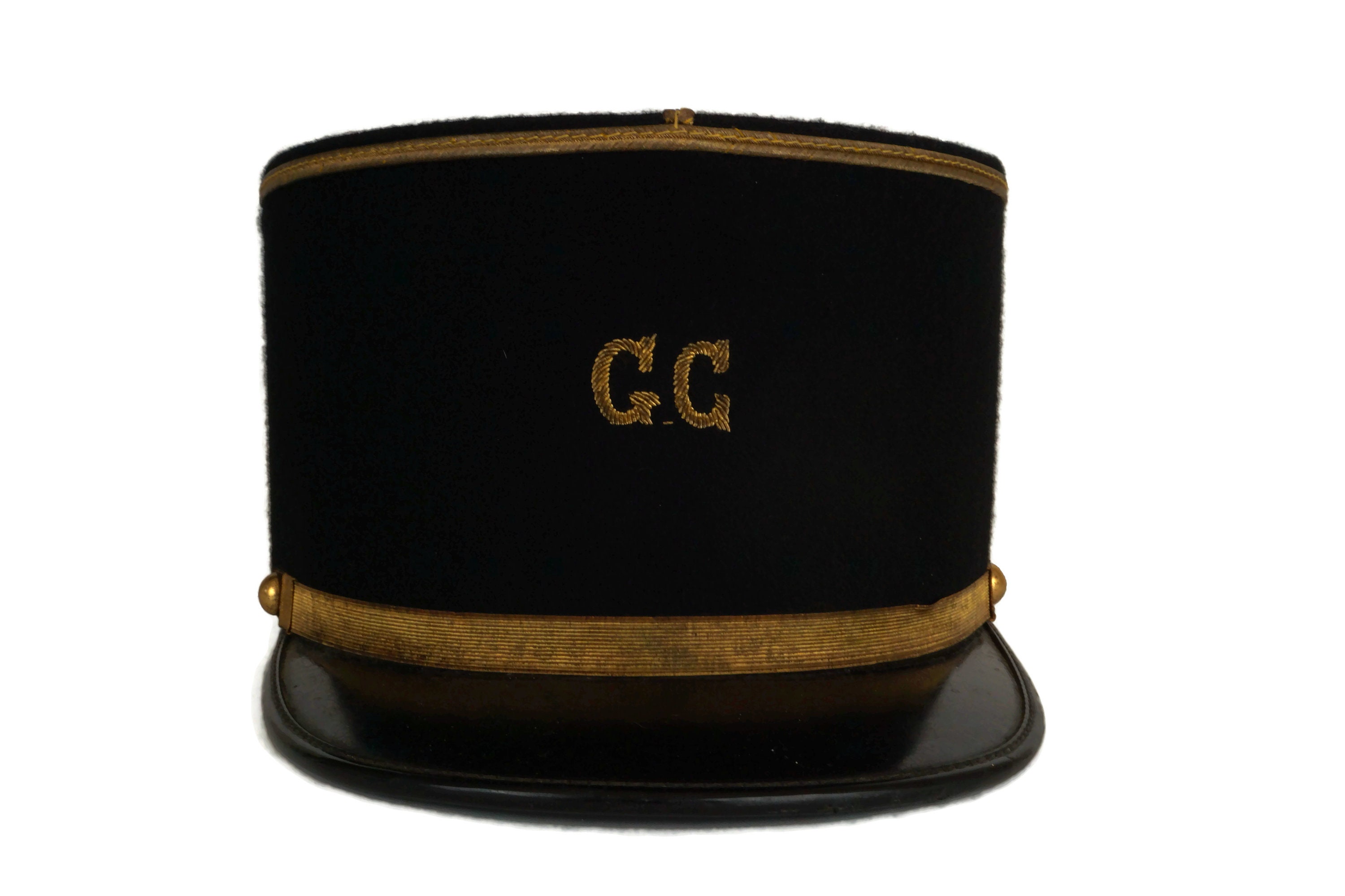 French Gendarme Hat Police Uniform Cap Garde Champetre Kepi