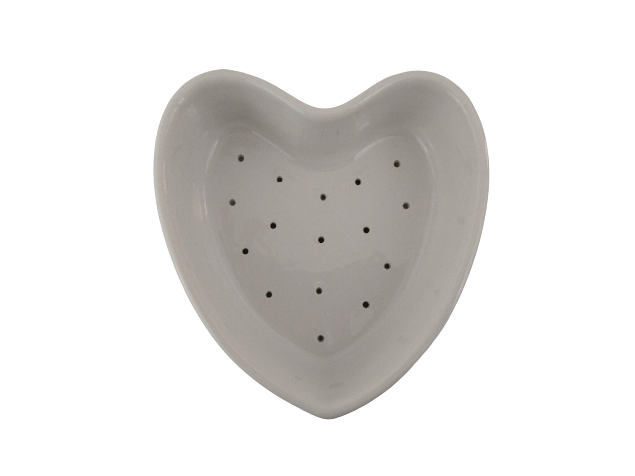 French Porcelain Heart Cheese Mold & Strawberry Colander, Vintage ... French Porcelain Heart Cheese Mold & Strawberry Colander, Vintage ...