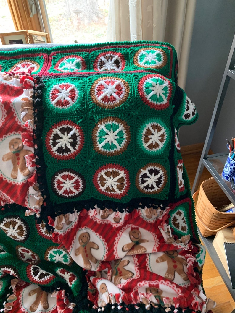 Gingerbread Christmas Quilt - Etsy