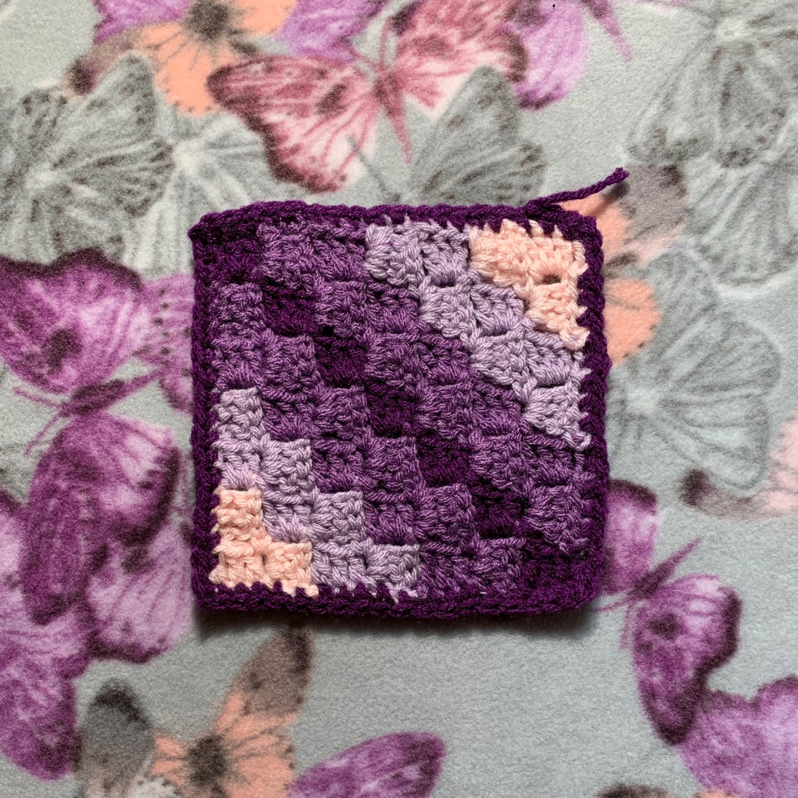 Diagonal Granny Square Pattern - Etsy